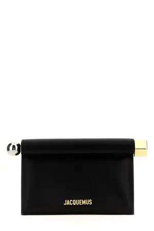 Jacquemus La Petite Pochette Rond Carré Clutch