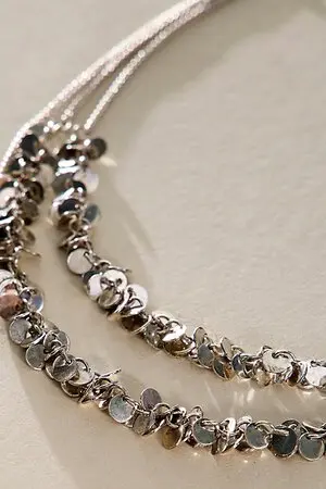 Free People Solana Lariat Necklace - Silver