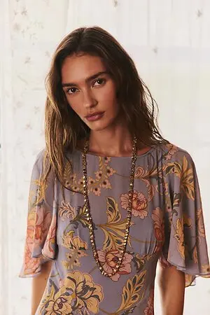 Free People Solana Waist Tie Necklace - Gold