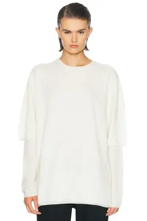 Nour Hammour Cobain Layered Knit Sweater