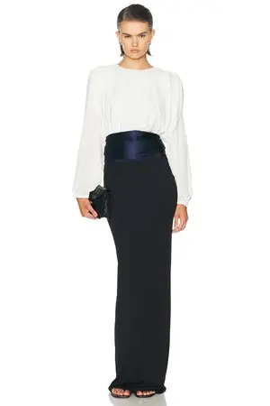 Simkhai Frida Long Sleeve Top - Ivory