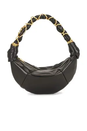 Saint Laurent Saint Laurent Mini Amalia Hobo Bag In Black Nero