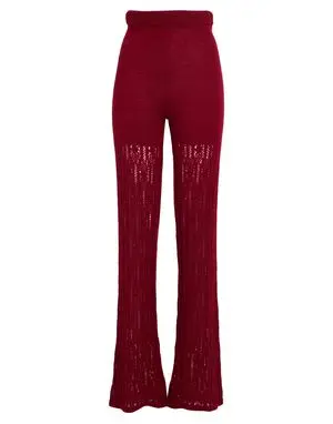 MARIUCCIA Pants Brick Size Acrylic, Wool