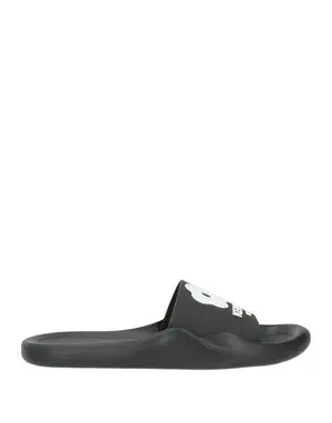 Kenzo Rubber Pool Slides - Black
