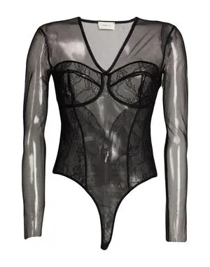 VICOLO Bodysuit Size Polyester, Elastane