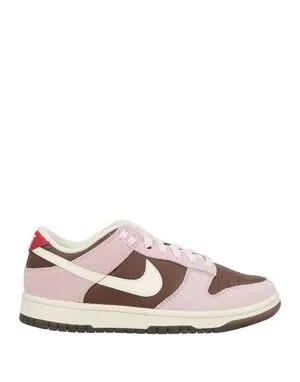 Nike Sneakers Chocolate Size Leather, Textile Fibers