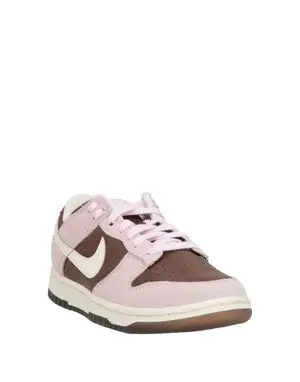 Nike Sneakers Chocolate Size Leather, Textile Fibers