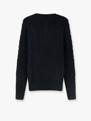 Polo Ralph Lauren Cotton Sweater With Braided Knit