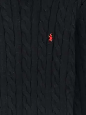 Polo Ralph Lauren Cotton Sweater With Braided Knit