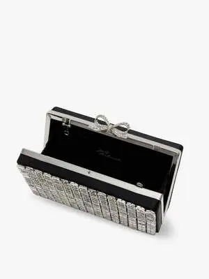 SELF-PORTRAIT Clutch Bag With Crystals
