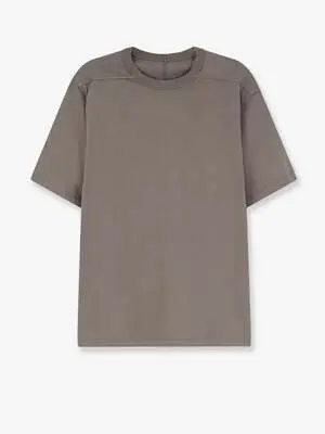 Rick Owens Brad T Cotton Tshirt - Grey