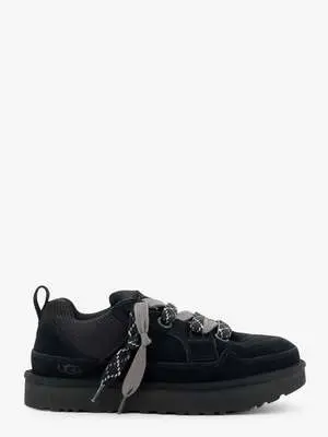 UGG M Lo Lowmel Suede Sneakers - Black
