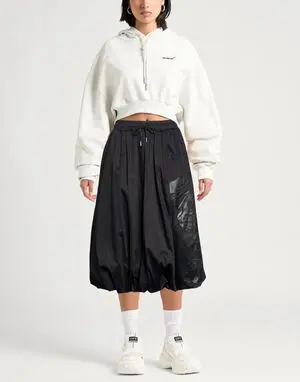 DISCLAIMER Midi Skirt Size Cotton, Elastane