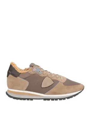 Philippe Model Sneakers Size Leather, Textile Fibers