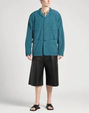 Aspesi Jacket Deep Teal Size Polyester, Polyamide