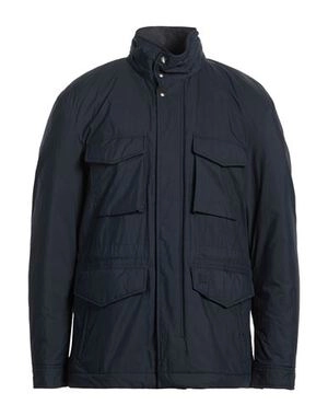 Woolrich Jacket Midnight Size Cotton, Polyamide - Blue