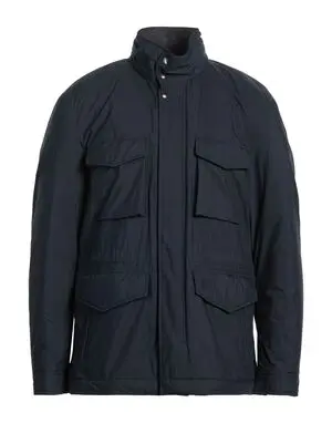 Woolrich Jacket Midnight Size Cotton, Polyamide - Blue