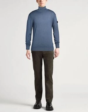 Peuterey Turtleneck Antique Rose Size Wool - Blue