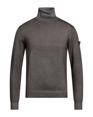Peuterey Man Turtleneck Antique Rose Size M Wool Grey