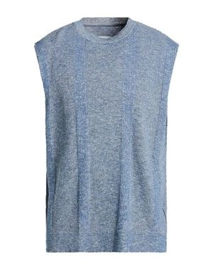 MAISON MARGIELA Sweater Size Linen, Cotton, Polyester - Blue