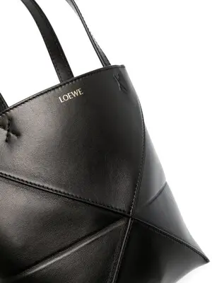 Loewe Puzzle Fold Mini Leather Tote