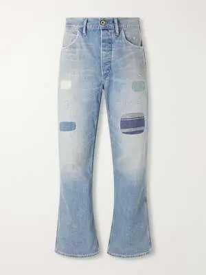 Ralph Lauren Straight-leg Distressed Jeans