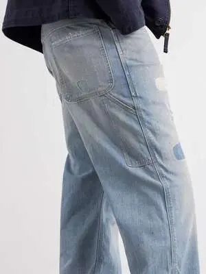 Ralph Lauren Straight-leg Distressed Jeans