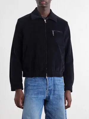 SECOND / LAYER Cotton-corduroy Blouson Jacket