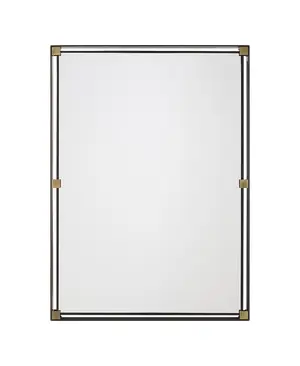 SURYA Casimir Accent Mirror - Black
