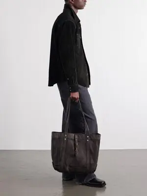 Ralph Lauren Carter Leather Tote Bag