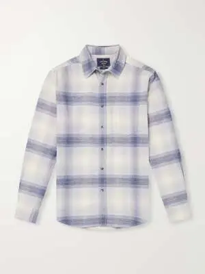 Portuguese Flannel Fonte Checked Cotton-flannel Shirt