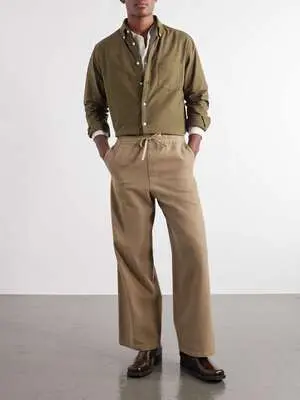 Portuguese Flannel Belavista Button-down Collar Cotton Shirt