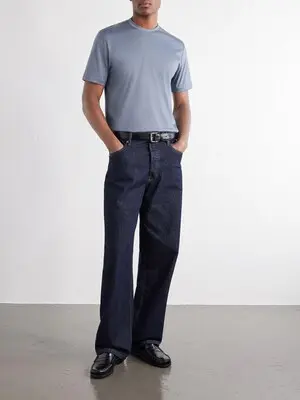 Zimmerli Sea Island Cotton-jersey T-shirt