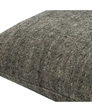 SURYA Ronnie Decorative Pillow, 18l X 18w - Charcoal