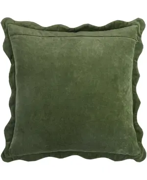 SURYA Effervescent Decorative Pillow, 18l X 18w - Medium Green
