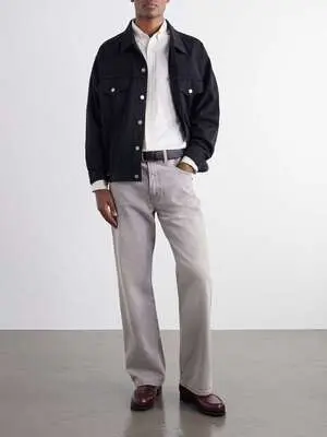 Portuguese Flannel Montebelo Button-down Collar Cotton-poplin Shirt