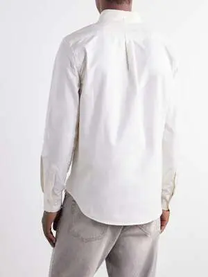 Portuguese Flannel Montebelo Button-down Collar Cotton-poplin Shirt