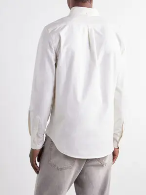 Portuguese Flannel Montebelo Button-down Collar Cotton-poplin Shirt