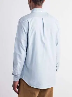 Portuguese Flannel Button-down Brushed-cotton Oxford Shirt