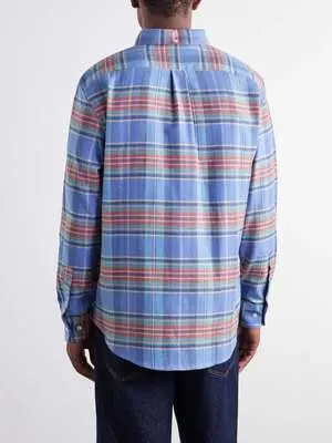 Portuguese Flannel Lucia Checked Cotton-flannel Shirt