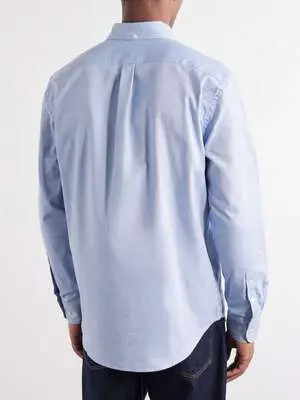 Portuguese Flannel Montebelo Button-down Collar Cotton-poplin Shirt