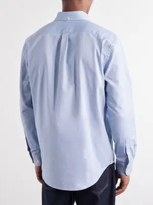 Portuguese Flannel Montebelo Button-down Collar Cotton-poplin Shirt