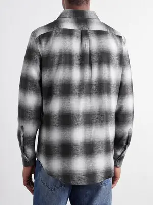 Portuguese Flannel Dune Checked Cotton-flannel Shirt