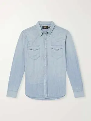 Ralph Lauren Cotton-chambray Shirt - Blue