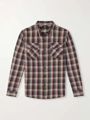 Ralph Lauren Jasper Checked Cotton Shirt - Brown