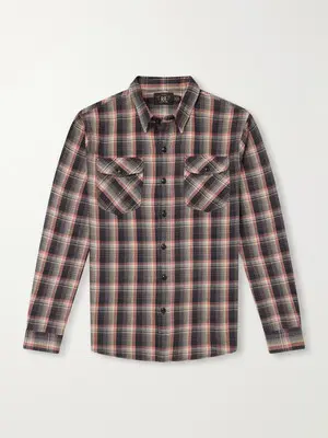 Ralph Lauren Jasper Checked Cotton Shirt - Brown