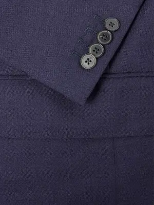 Husbands Double-breasted Wool-fresco Suit