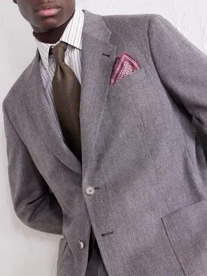 Paul Smith Wool And Cashmere-blend Herringbone Suit Jacket