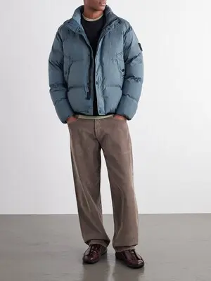 Stone Island Quilted Shell Down Jacket