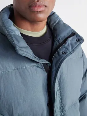 Stone Island Quilted Shell Down Jacket
